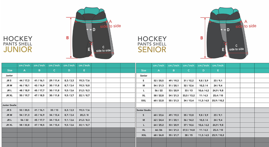 Custom Hockey Pant Shells – Conway+Banks Hockey Co.
